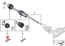 BMW Castrol Optitemp 2 LN 584 Lo 83190447919 CV Joint Grease 100g for ...