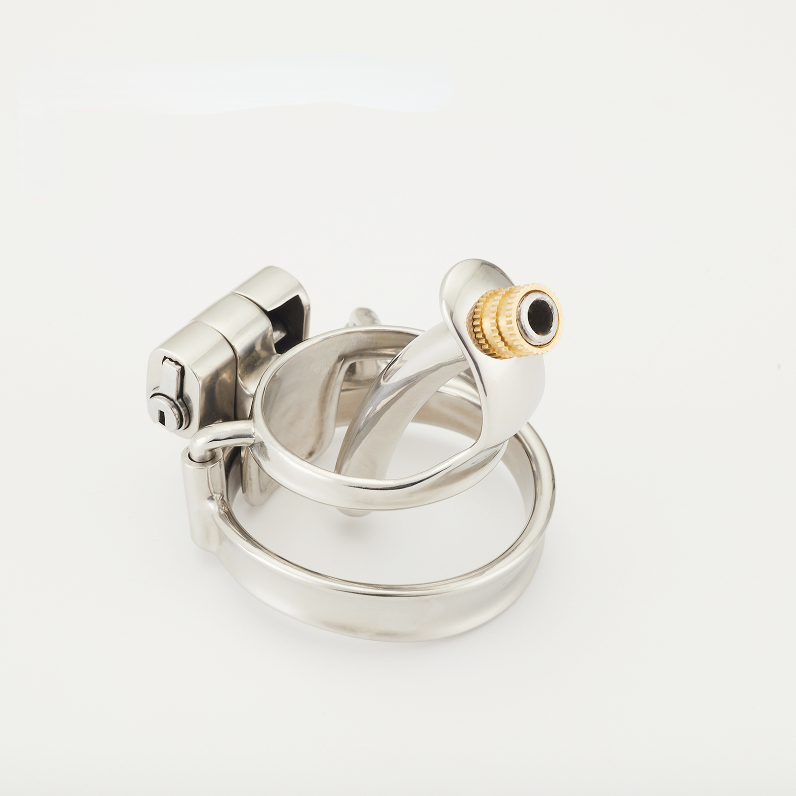 Male Customizable Chastity Cage Device with Tube Constraint Lock Ring ...