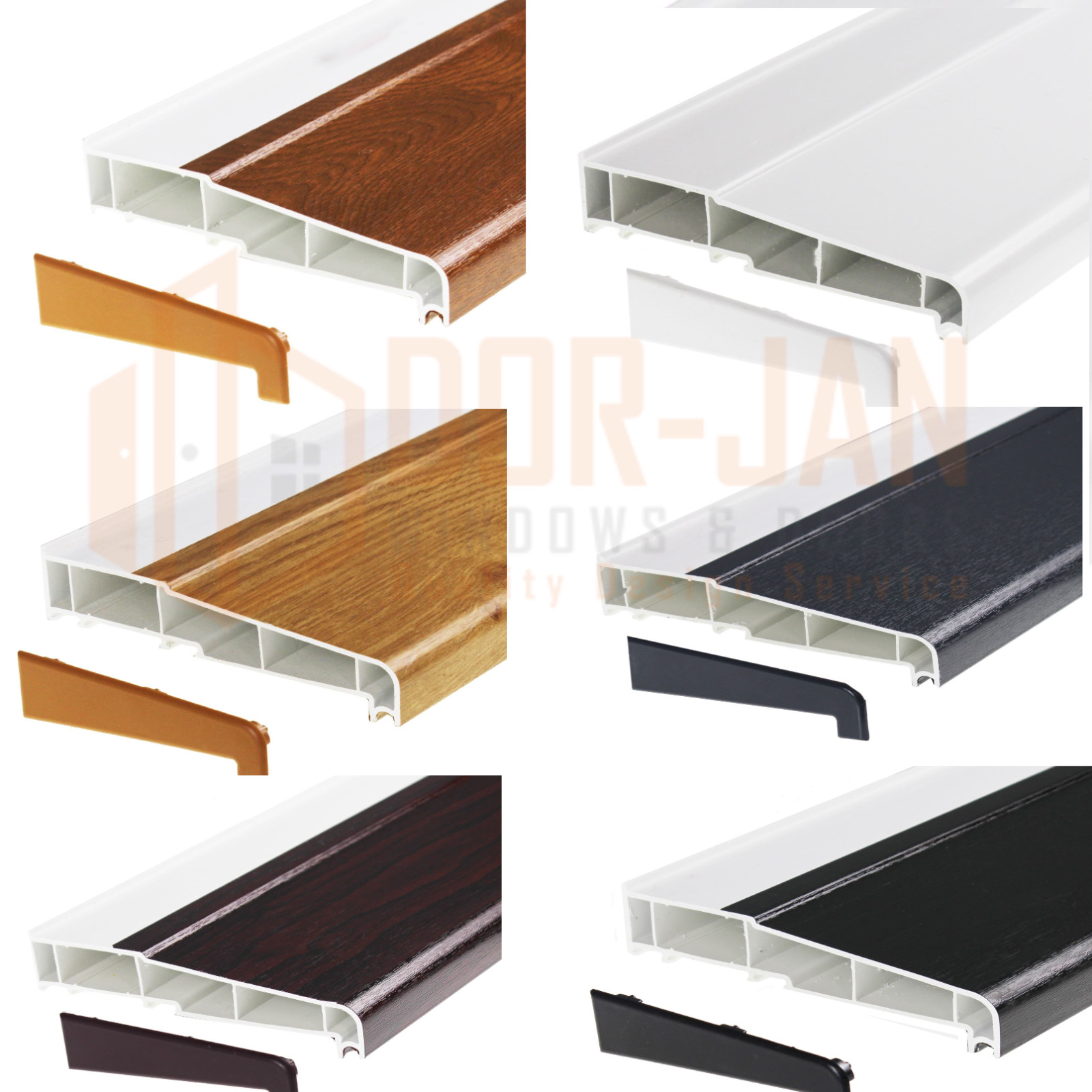 150mm UPVC Sill for Window Door Patio PVC | Grelly UK
