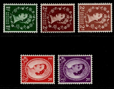 SG542a-545b, SIDEWAYS WMK SET, M MINT. Cat £28. WMK EDWARD CROWN. | eBay UK