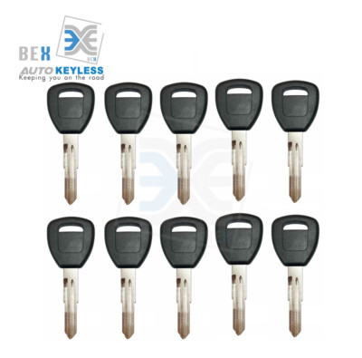 10 NEW Key For Honda Acura Transponder T5 Chip Ignition Entry Keyless ...