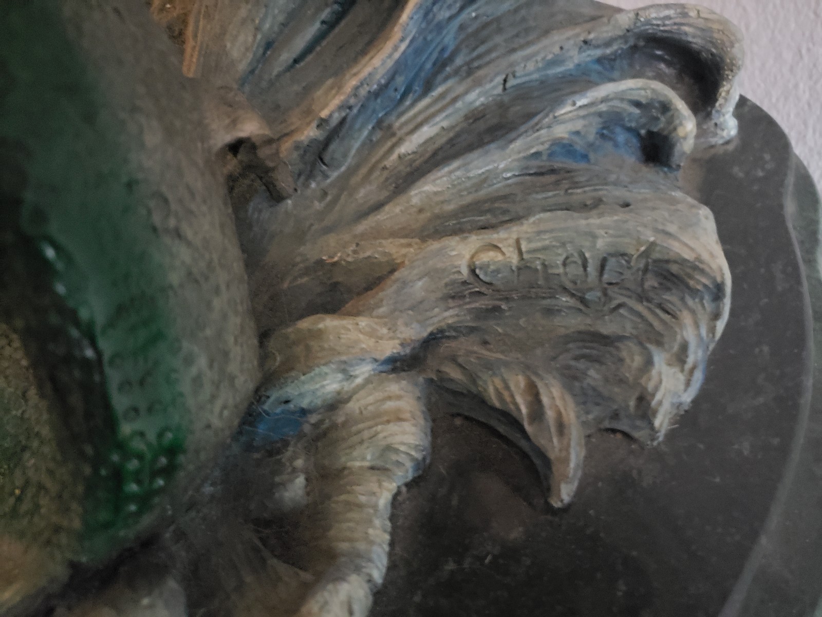 ED CHOPE The Fisherman ll Eagle Polychrome Edition Original Bronze ...