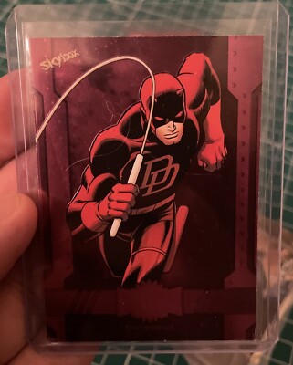 2024 Upper Deck Marvel Avengers Metal DAREDEVIL Pink FX /75 | eBay