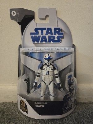 Hasbro Star Wars The Black Series Clone Pilot Hawk 50th Anniversary ...