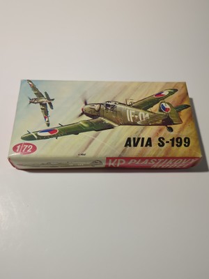 KP PLASTIKOVY AVIA S-199 1/72 Scale Model Kit NEW IN BOX FACTORY SEALED ...