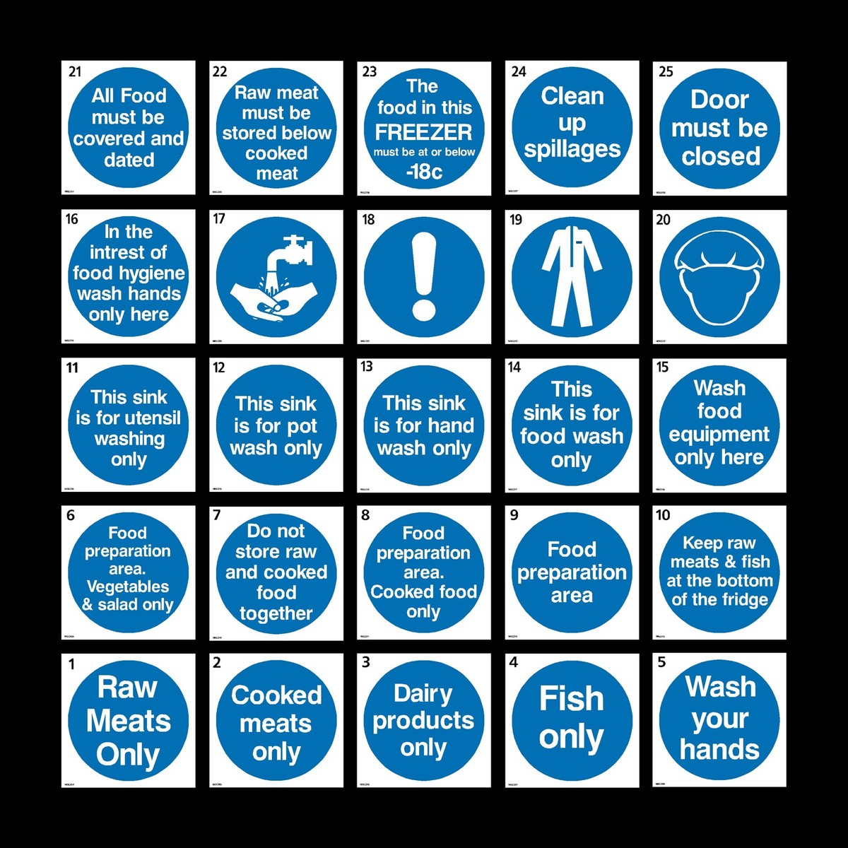Sink Food Safety Sign This Sink Is For Equipment Wash Only Plastic