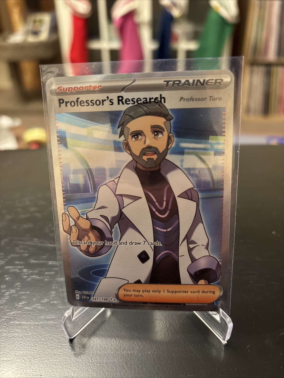 Pokémon TCG Professor's Research (Professor Turo) Scarlet & Violet Base ...