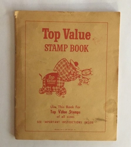 Vintage Top Value Stamp Saver Book 1959 with stamps | eBay