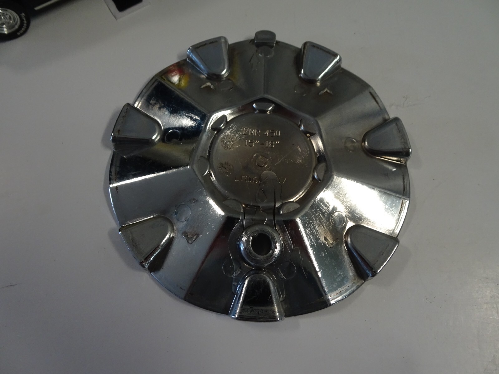 Devtno Chrome Custom Wheel Center Cap # EMR 450, 15"-18", LG0604-07 | eBay