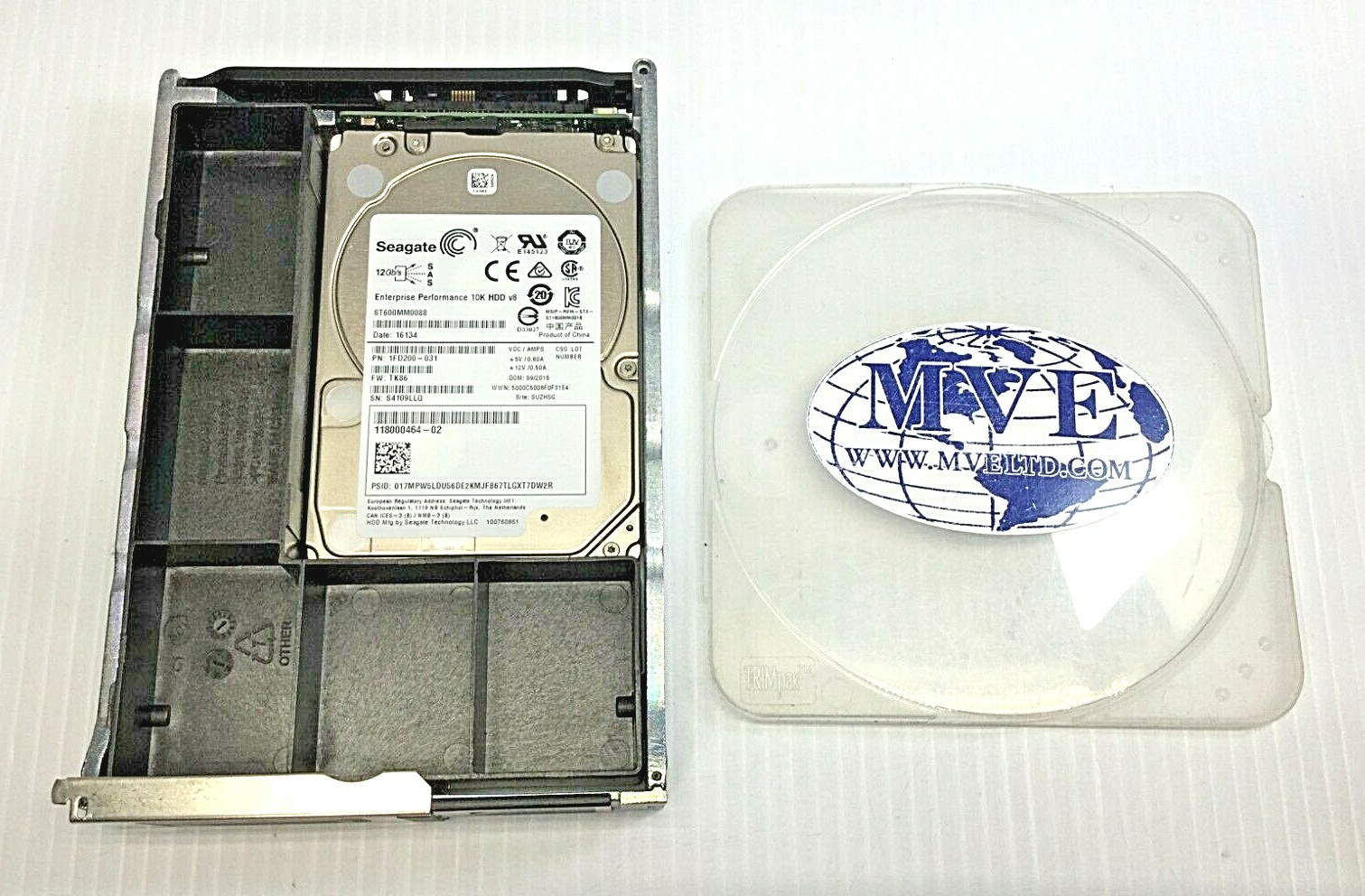 LOT 3 600GB EMC 005051967 118000464-02 1FD200-031 SEAGATE 10K 2.5" HDD ...
