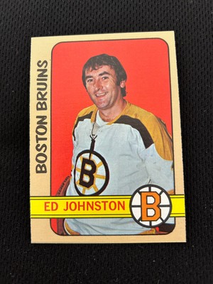 ED JOHNSTON 1972-73 BOSTON BRUINS TOPPS #13 NRMT HOCKEY CARD | eBay