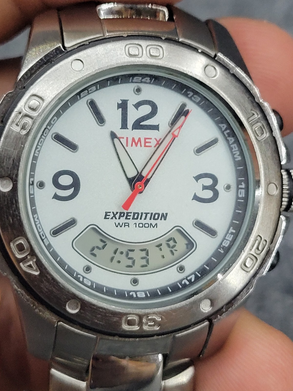 Pre Owned Timex Expedition 905 M5 Indiglo WR100M Men's Watch for sale ...