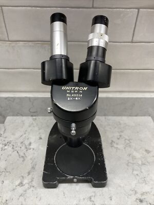 Unitron Microscope MSFN No. 49514 2x-4x Vintage As Is | eBay