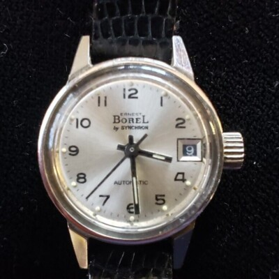 Ernest Borel by Synchron ladies watch automatic, runs and keeps time | eBay