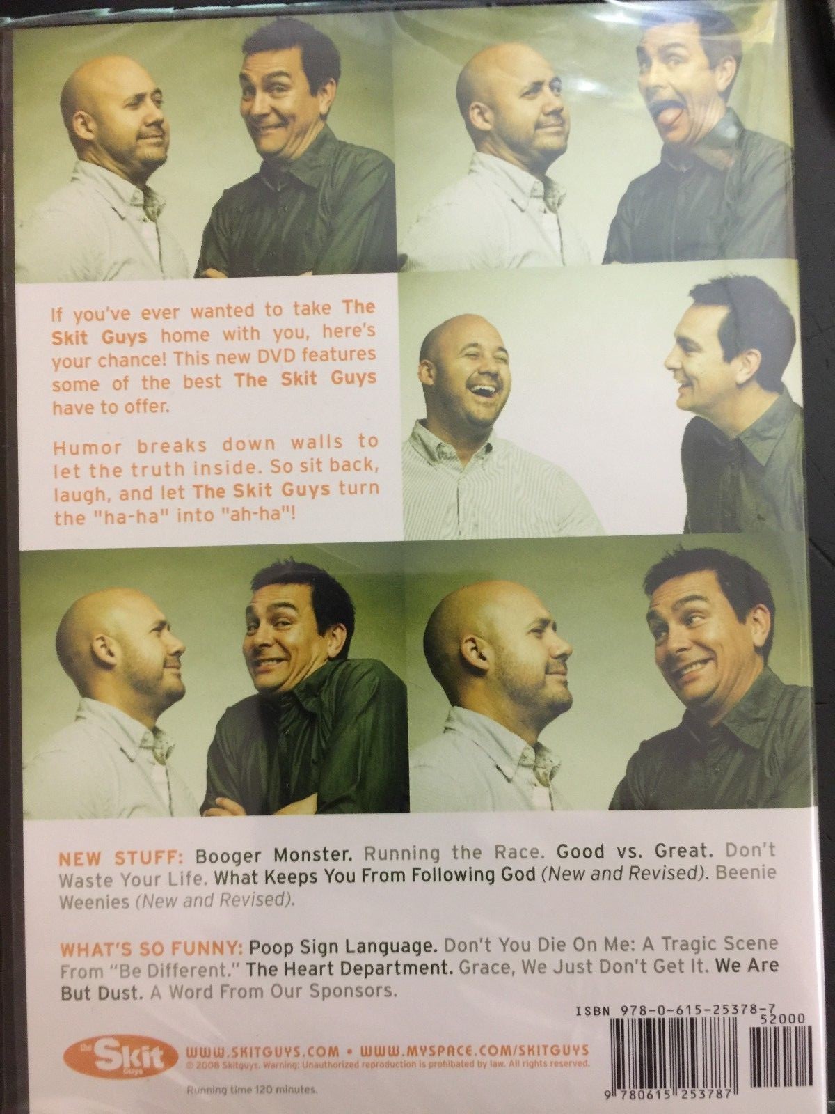 Laugh, DVD, The Skit Guys, Tommy Woodard & Eddie James, Turning Ha-Ha ...