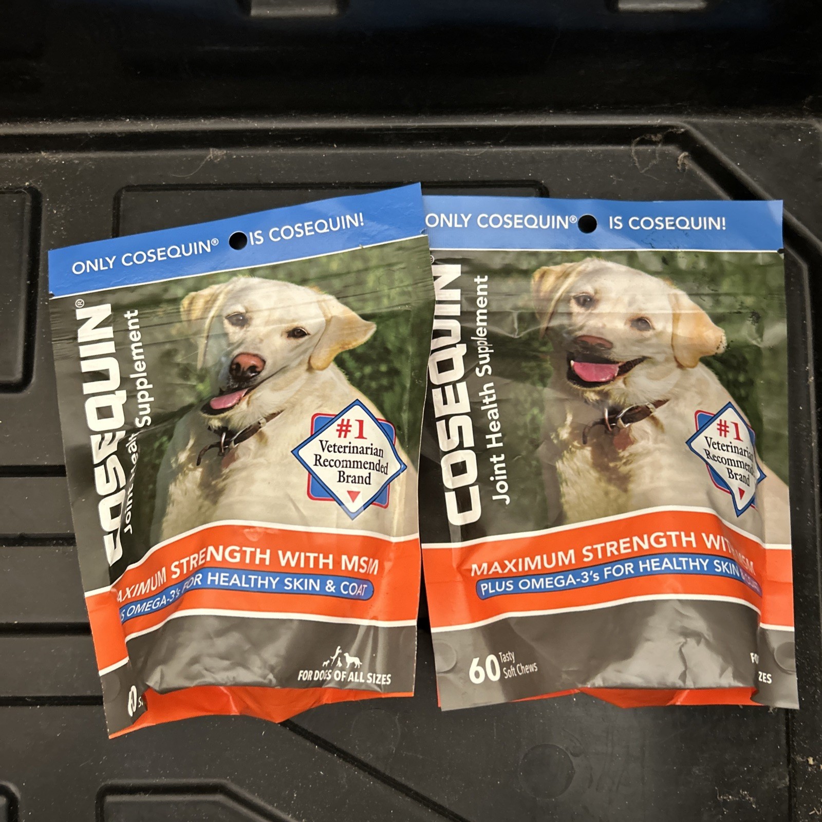 Cosequin DS Plus Joint Health MSM & Omega-3s for all dogs ~~ 120 Chews ...