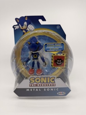 Sonic the Hedgehog METAL SONIC with Trap Spring Articulated 4" Figure ...