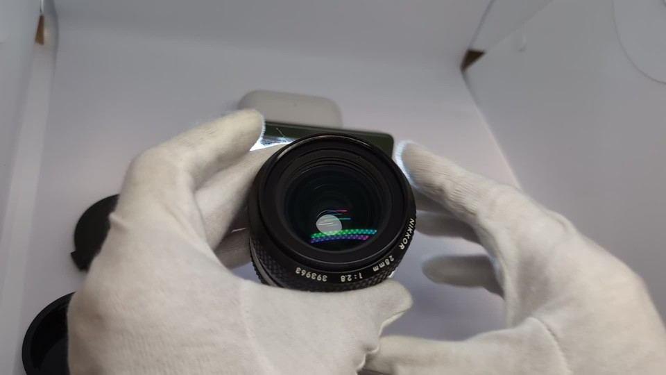 [Near Mint]Nikon Non-AI New NIKKOR 28mm f/2.8 Wide Angle Lens F mount ...