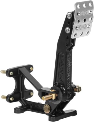 NEW WILWOOD FLOOR MOUNT BRAKE PEDAL,BLACK,ADJUSTABLE RATIO,FORWARD ...