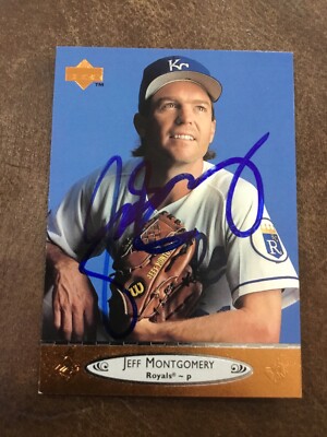 Jeff Montgomery - 1996 Upper Deck #348 - Kansas City Royals IP ...