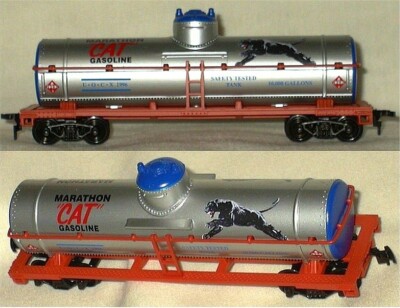 HO SCALE MODEL POWER MARATHON OIL CAT GASOLINE TANK TANKER CAR NEW | eBay