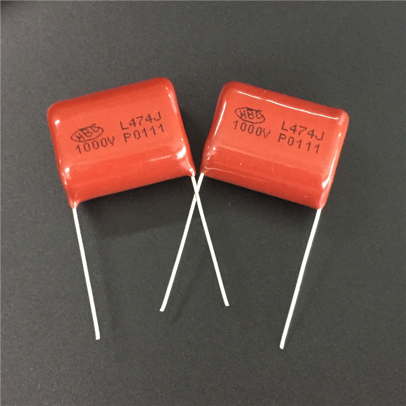 10PCS CL21 474J 1000V 0.47UF 470NF P22.5 Metallized Film Capacitor | eBay