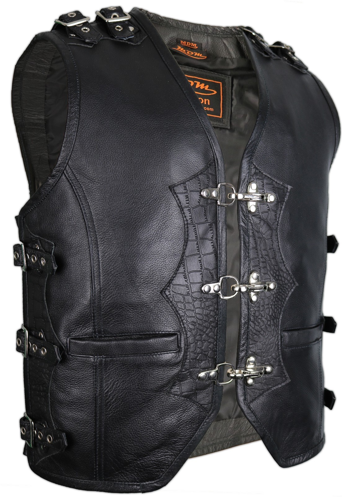 Lederweste Bikerweste Rockerweste Kutte Clubweste Lederkutte ...