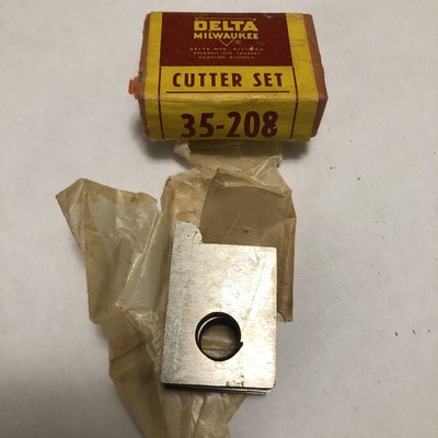 NOS Delta Milwaukee 35-208 3-Piece Molding Shaper Cutter Set w/ Box | eBay