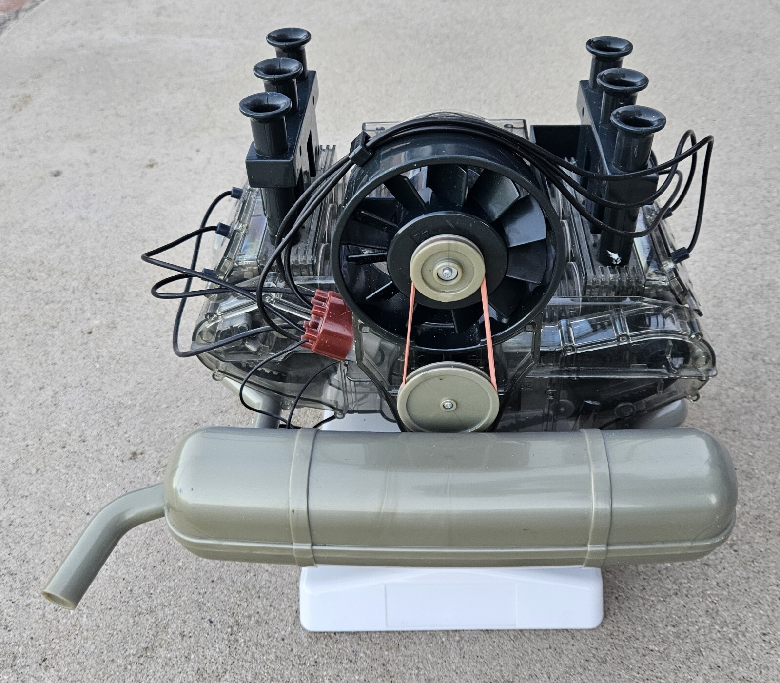 PORSCHE BOXER 911 FLAT-SIX ENGINE MODEL RUNNING FULLY FUNCTIONAL ...