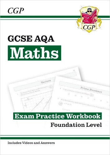 CGP Books GCSE Maths AQA Exam Practice Workbook: Foundat (Paperback ...