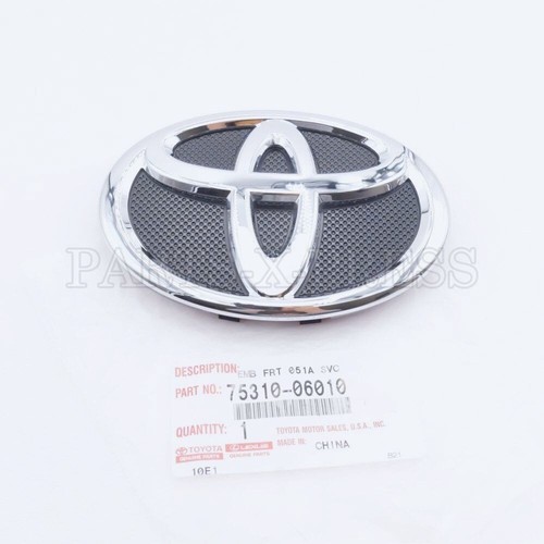 OEM TOYOTA CAMRY & AVALON FRONT RADIATOR GRILLE CHROME EMBLEM BADGE ...