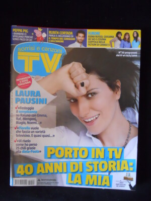 TV SORRISI E CANZONI n°20 2014 Laura Pausini Ruben Cortada Peppa Pig ...