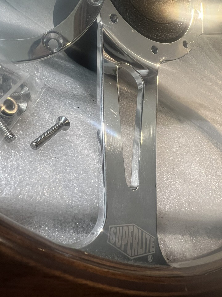 Rover P6 1963-1977 16 Inch Wood Slot Steering Wheel Inc Full Mounting ...