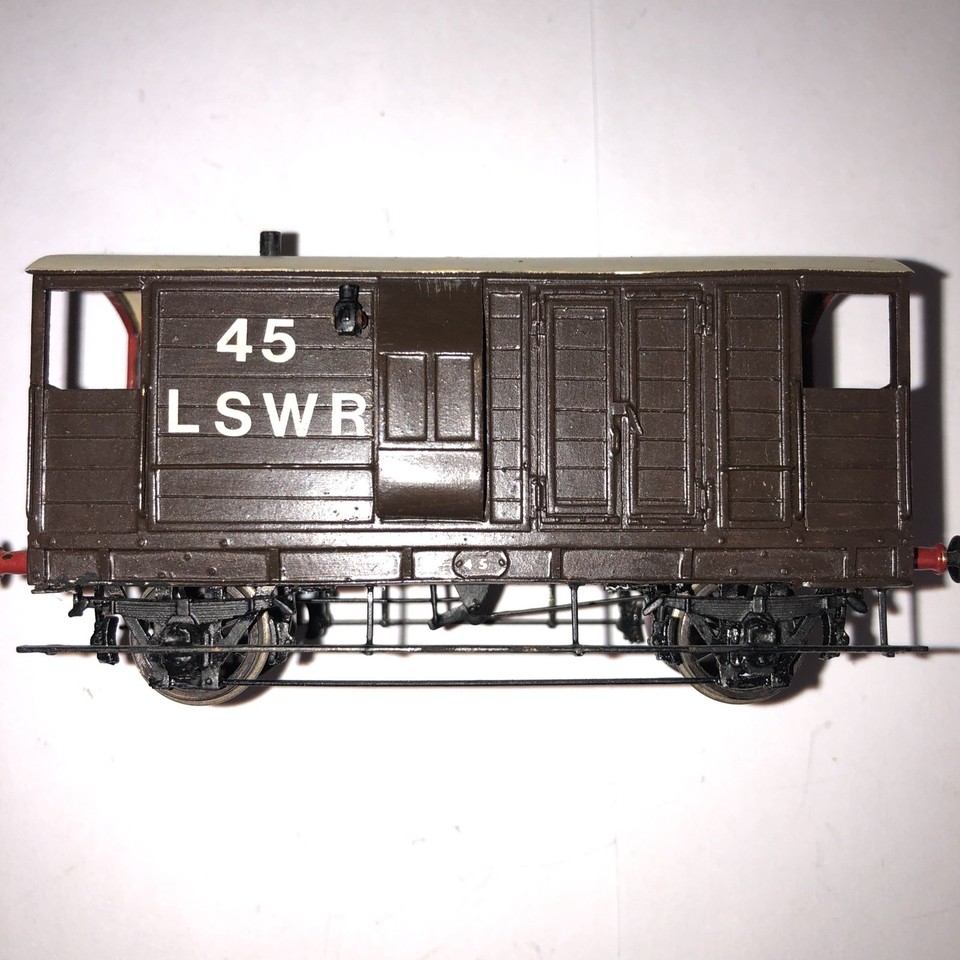 4mm LSWR 20T Brake Van D.1544 Warner Kit Built OO Gauge | eBay UK