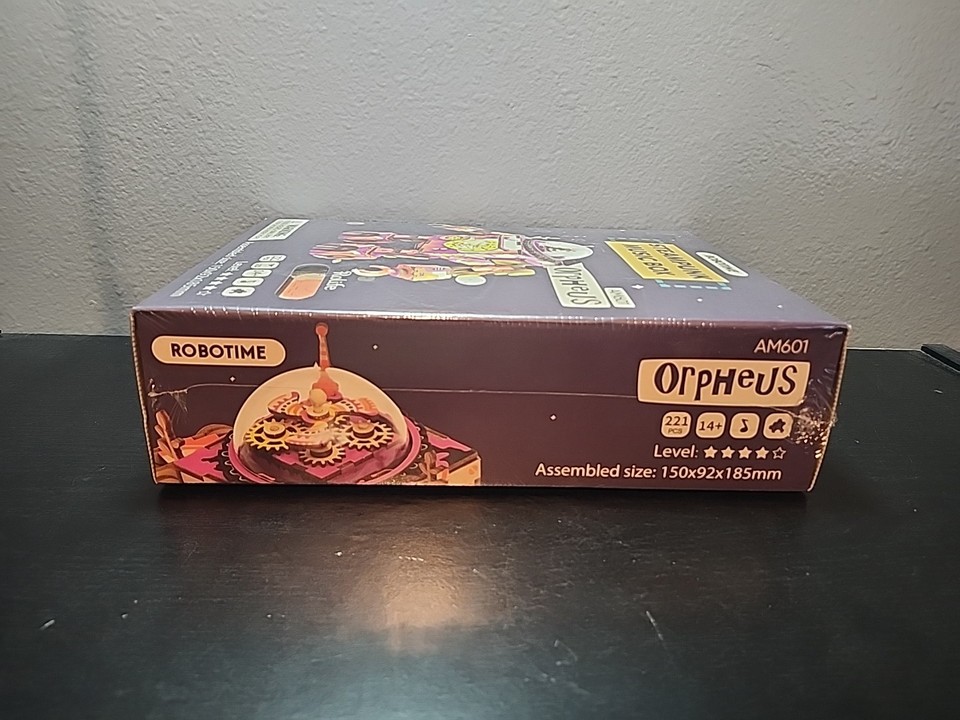 ROKR Steampunk Music Box AM601 Orpheus Robot 221 Pieces **New In Box ...