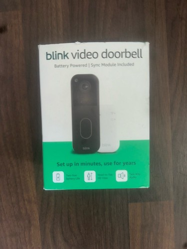 New 2025 Blink Video Doorbell 2nd Gen + Sync Module Core - System | eBay