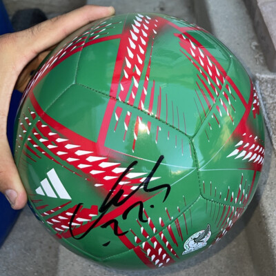 Hirving “Chucky” Lozano Signed Adidas Mexico Soccer Ball With Proof | eBay