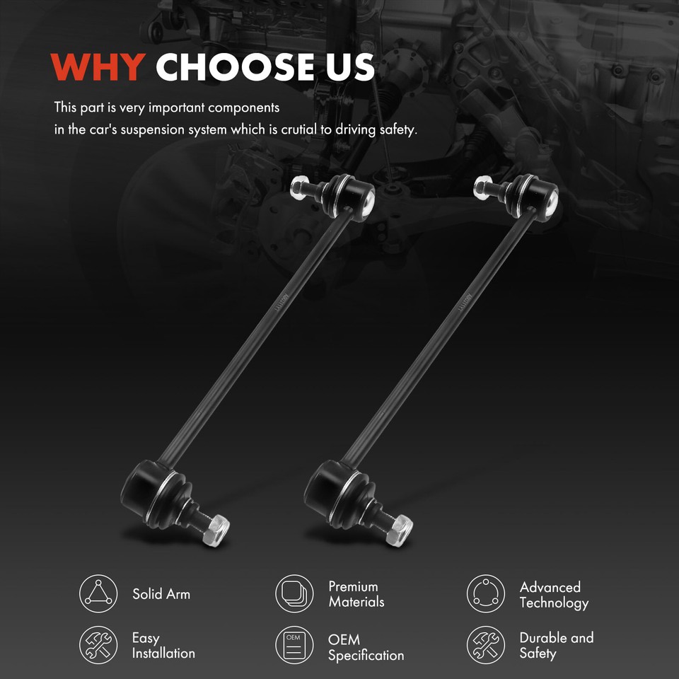 2x Sway Bar End Link for Lexus ES300 Toyota Avalon Camry Solara Front ...