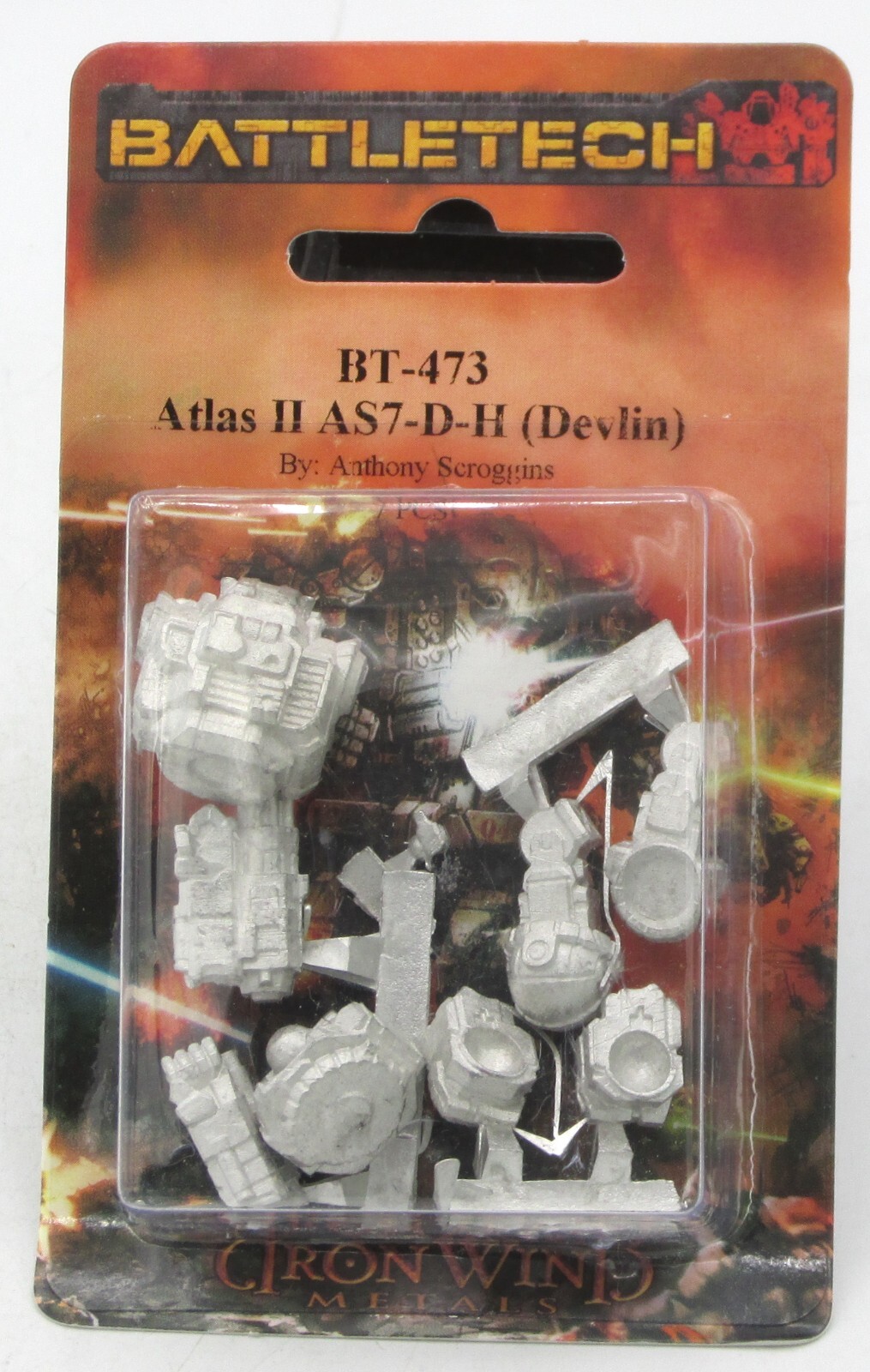 Battletech BT-473 Atlas II AS7-D-H (Develin) Assault Mech Battlemech ...
