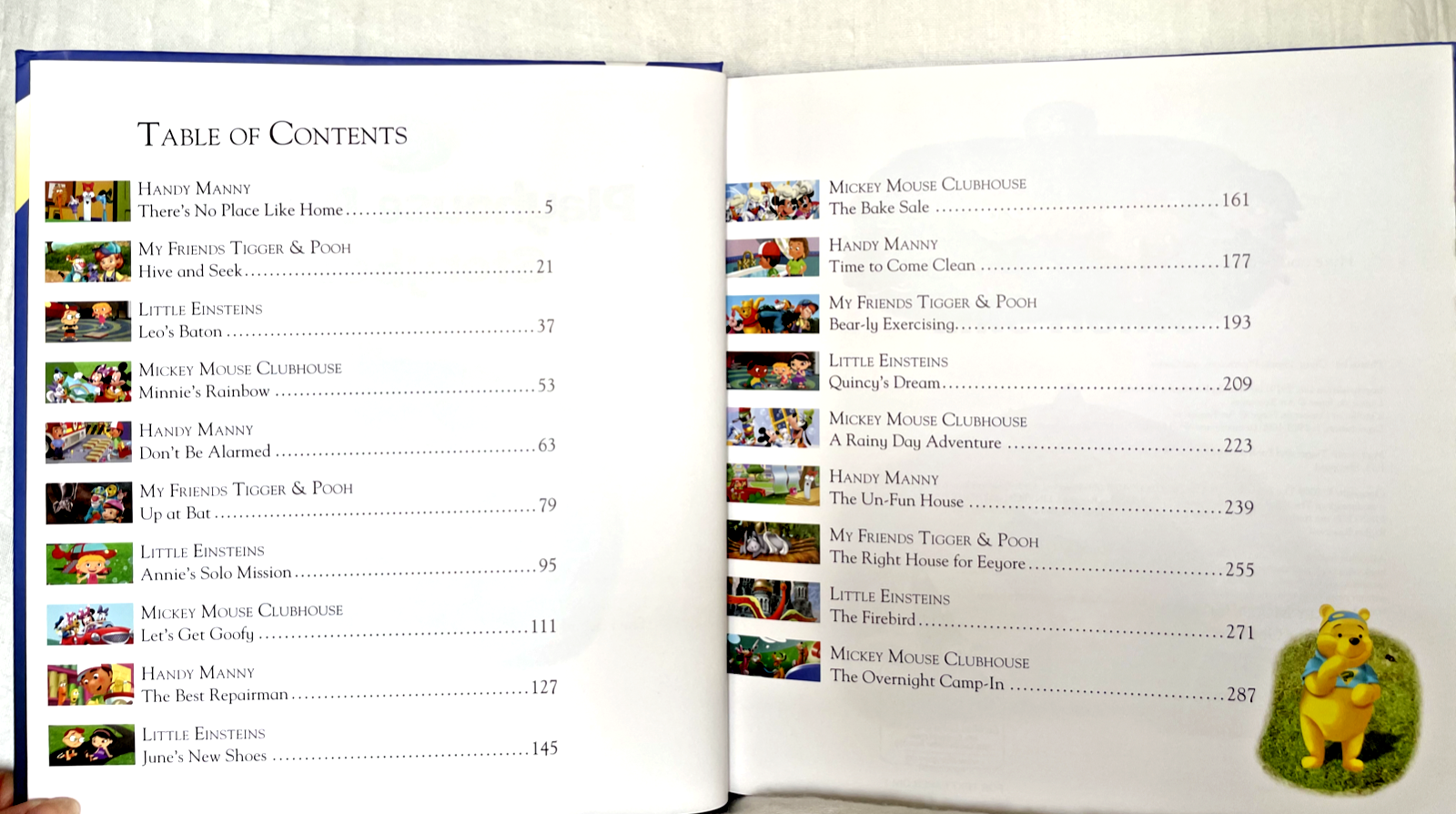 Disney Playhouse Storybook Collection Hardcover Book 2009 Disney Press ...