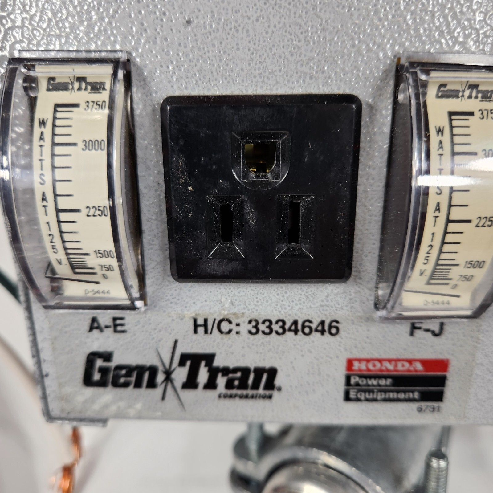 GenTran 6 Circuit Manual Transfer Generator Switch 20216 for sale ...