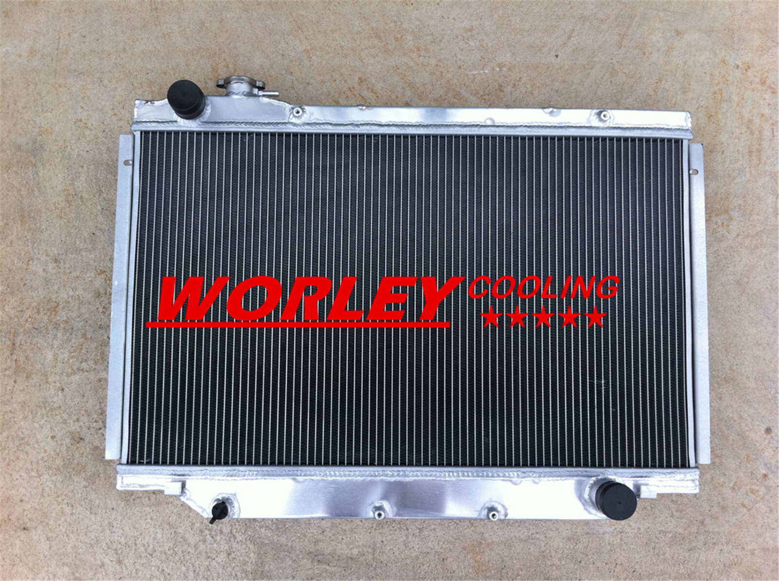 3row Radiator for Land cruiser HDJ80 HZJ80 1HZ/1HD 4.2 TD Diesel 1990 ...