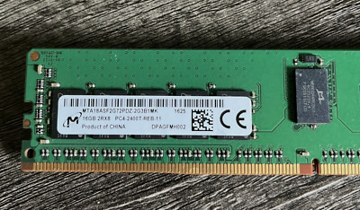 Lot of 3x16gb=48GB Micron MTA18ASF2G72PDZ-2G3B1 PC4 2400T 2Rx8 Server ...