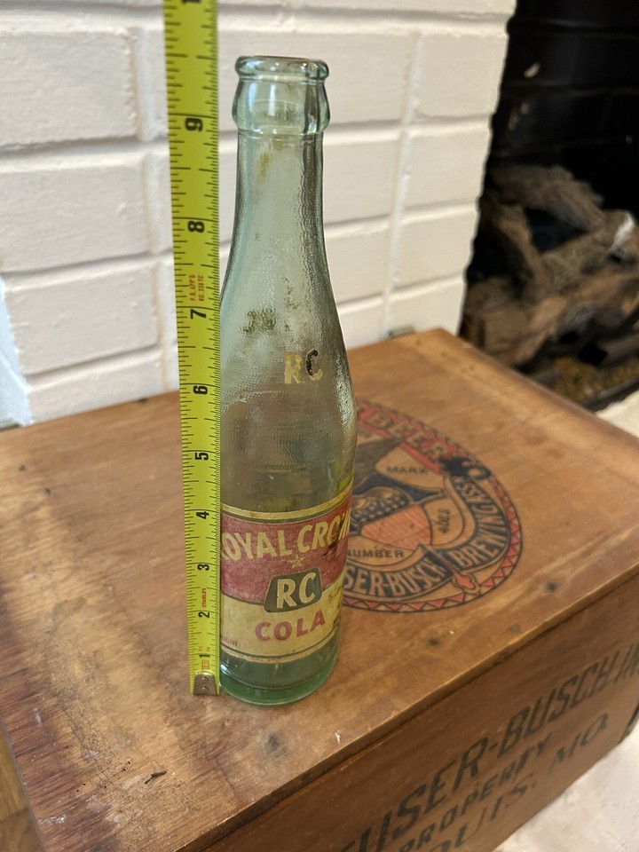 ROYAL CROWN RC COLA GLASS SODA BOTTLE LUKIN TX | eBay