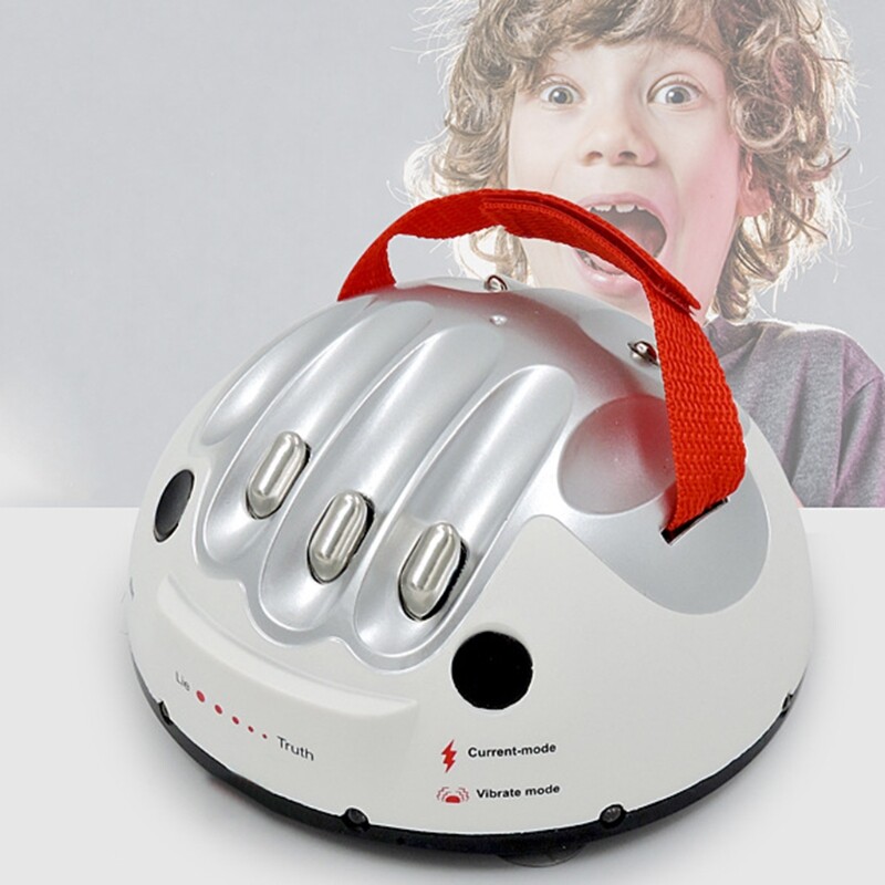 Funny Adjustable Micro Electric Shock Lie Detector for Tricky Polygraph ...