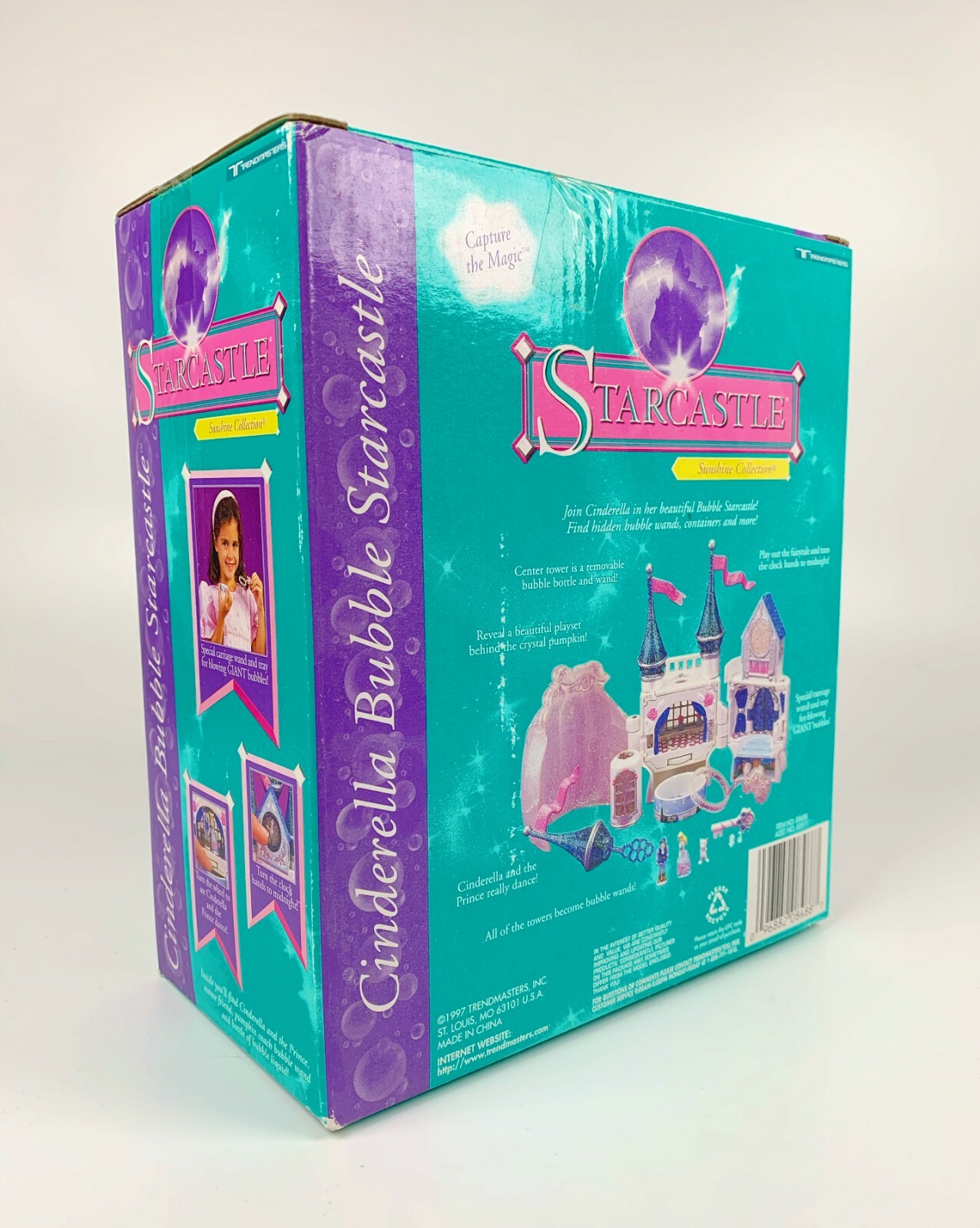 Trendmasters Starcastles Cinderella Bubble Castle Polly Pocket New NIB | eBay