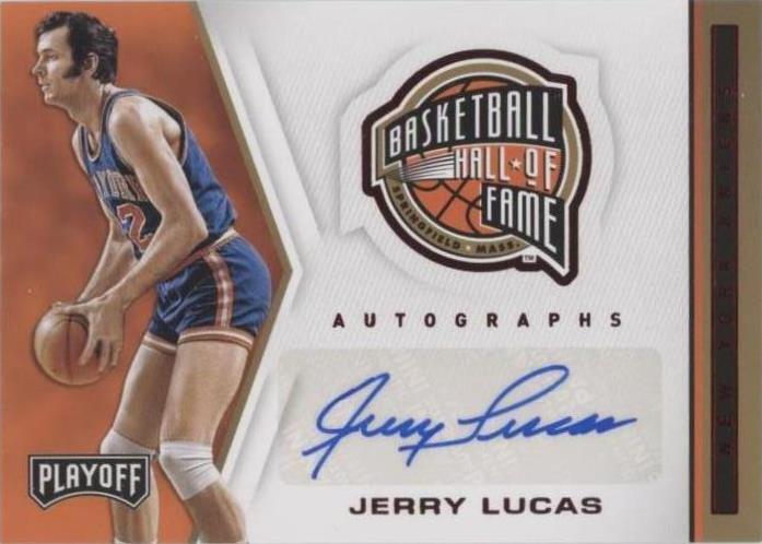 2019-20 Panini Chronicles - Hall of Fame Autographs Jerry Lucas #HF-JLU ...