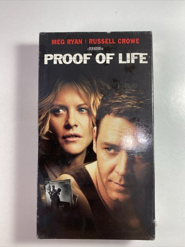 Proof Of Life (VHS, 2001) Factory Sealed Watermarks, Meg Ryan, Russell ...