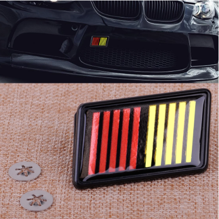 FOR MITSUBISHI LANCER EVO 7 8 9 10 X MR JDM RALLIART FRONT GRILL EMBLEM ...