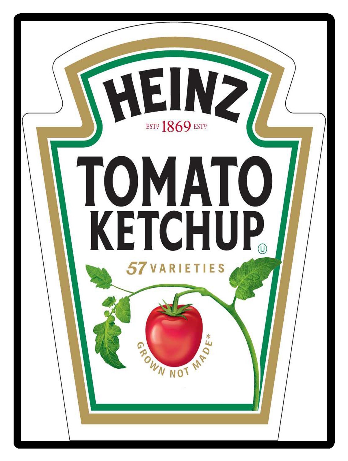 Heinz Tomato Ketchup, Retro metal Sign/Plaque Wall vintage / Kitchen ...